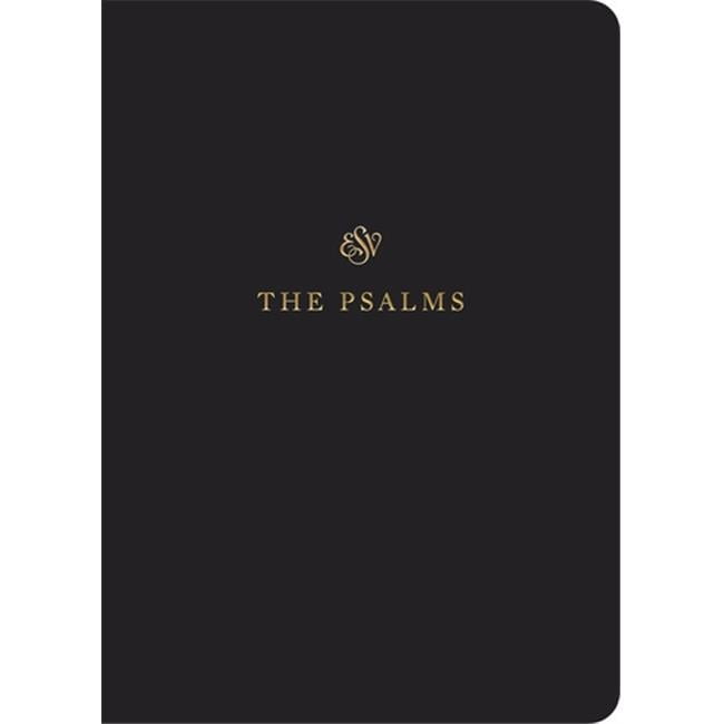 Crossway Books ESV Scripture Journal Psalms, Black Softcover - Walmart.com