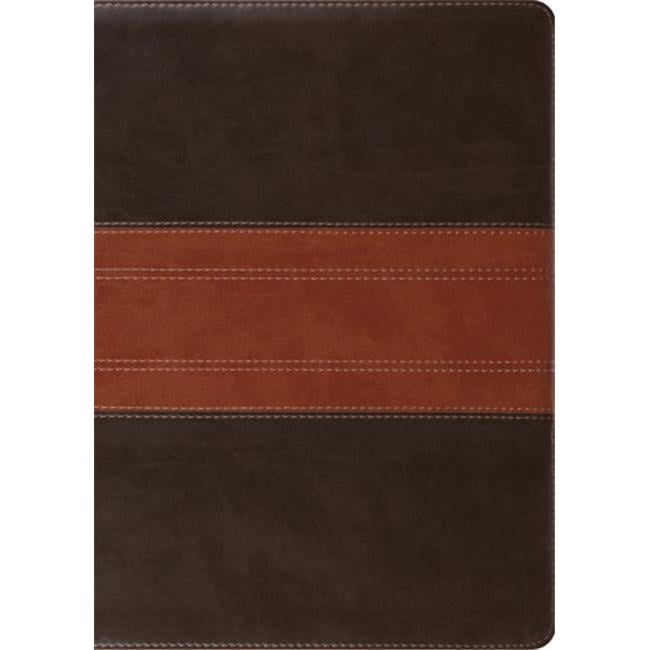 Crossway Books ESV Study Bible - Large Print, Forest Green & Tan Trail ...