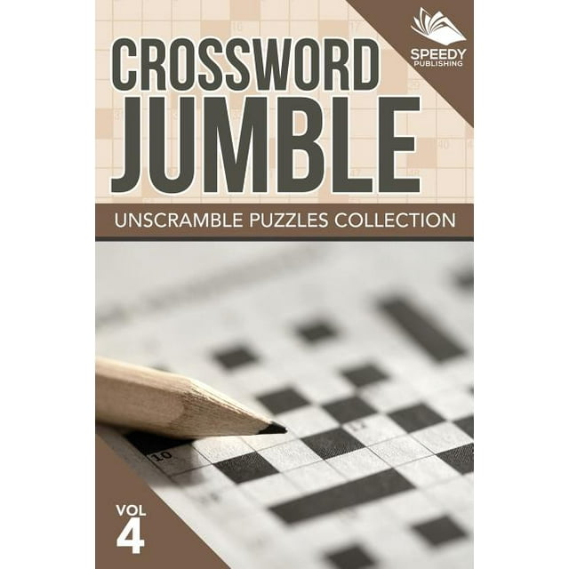 Crossword Jumble: Unscramble Puzzles Collection Vol 4 (Paperback ...