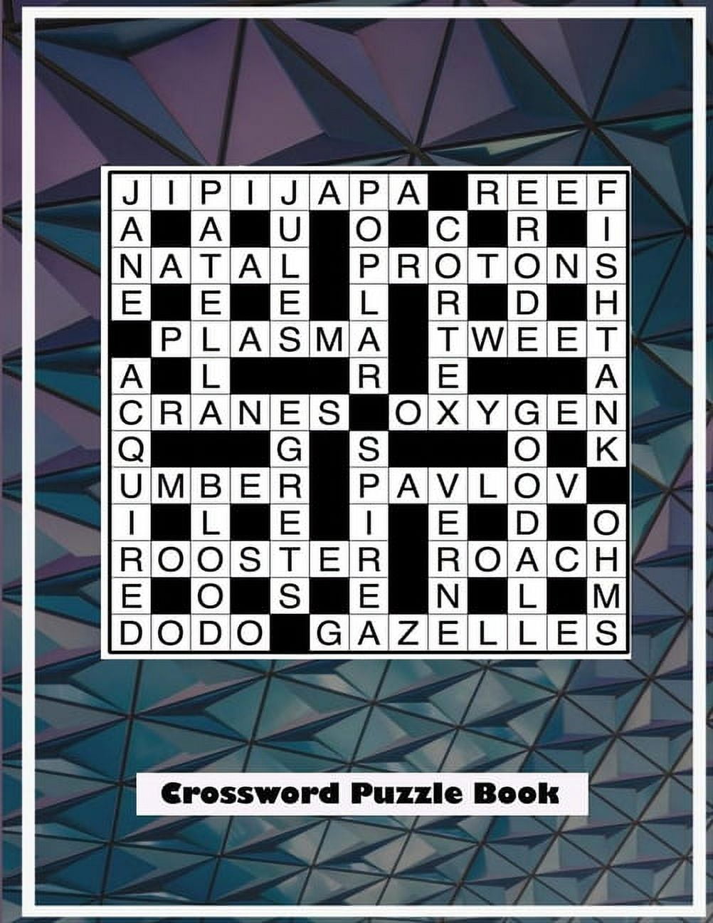 Crossword Puzzle Book: Cross Words Activity Puzzlebook For Adults - 24 ...