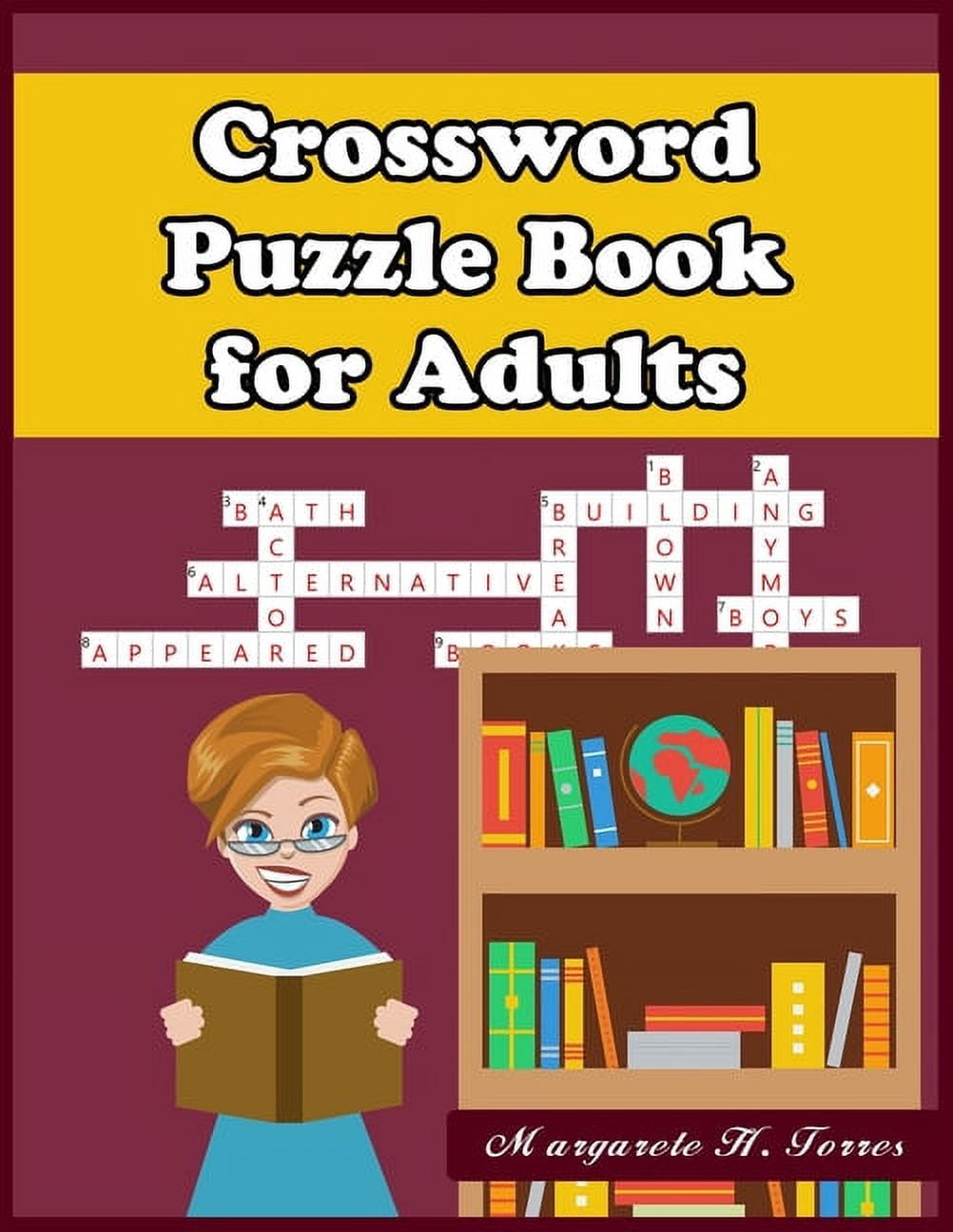 Crossword Puzzle Book for Adults: 101 Large-Print Crossword Puzzle Book ...