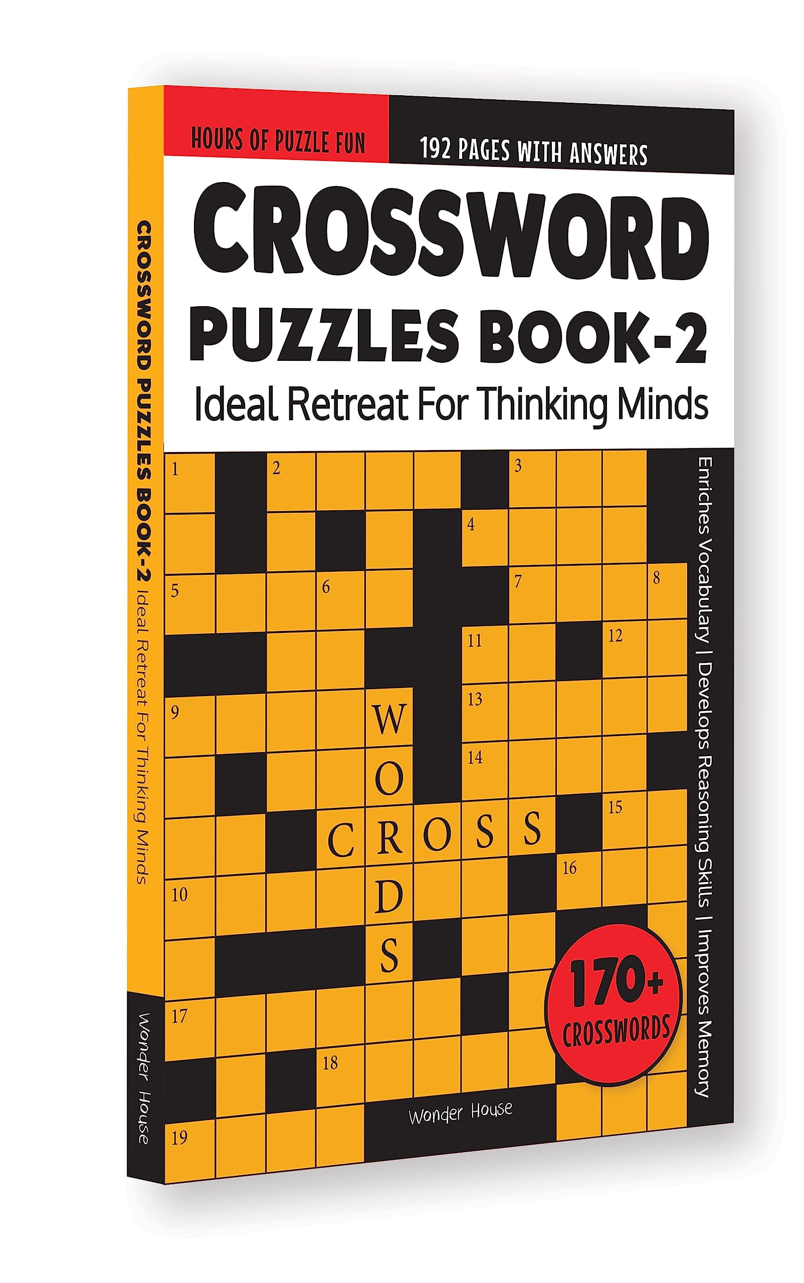 Crossword Puzzles Book 2 - 170+ Engaging Crossword Puzzles | 2000 ...