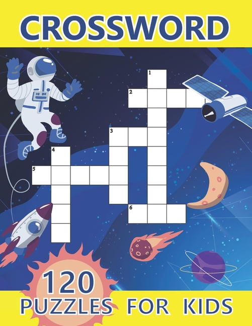 Crossword Puzzles For Kids: 120 Puzzles Book For Ages 8 And Up ...