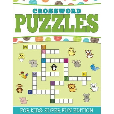 Children's Puzzle Book: Brain Games and Crossword Puzzles For Kids ...