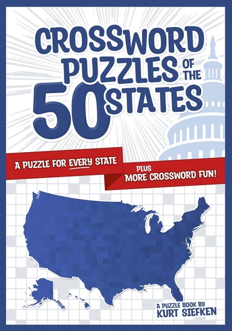 Crossword Puzzles of the 50 States, (Paperback) - Walmart.com