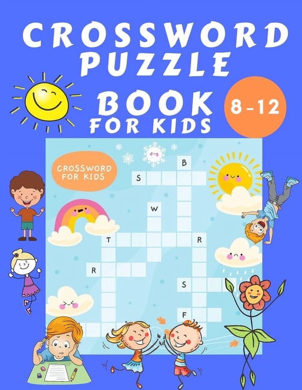 Crosswords Puzzle Book for Kids 8-16 : Puzzles Book for Children - Word ...