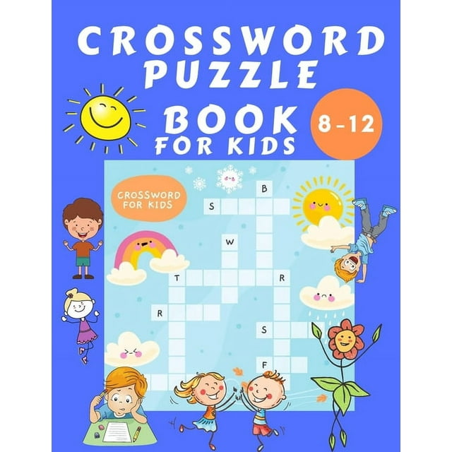 Crosswords Puzzle Book for Kids 8-16 : Puzzles Book for Children - Word ...