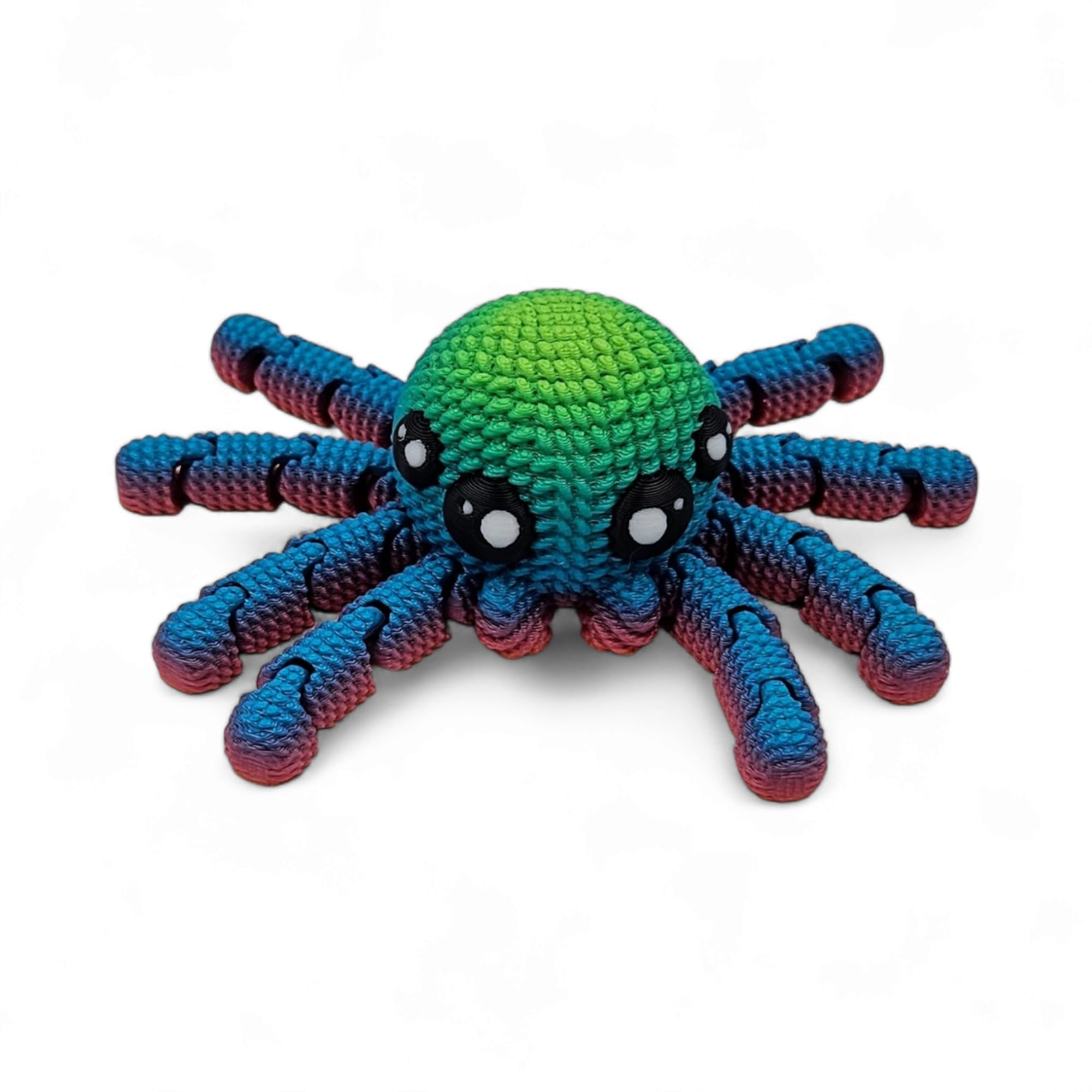 Crotchet Spider - Ariculating Joints - Fun and Unique Colors - Fidget ...