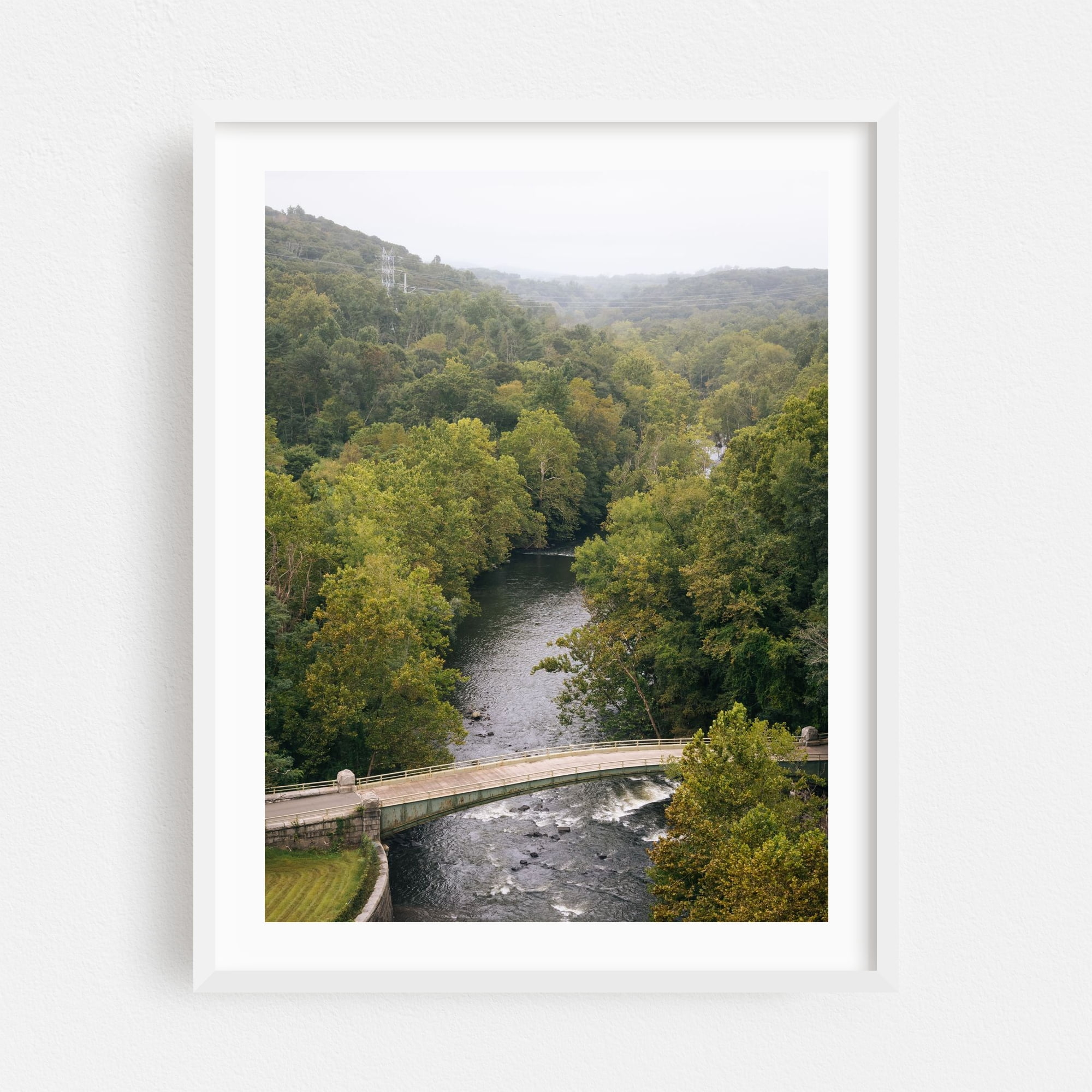 Croton River from New Croton Dam - Croton-on-Hudson New York ...