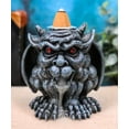 Crouching Gothic Horned Devil Chimera Gargoyle Backflow Incense Cone ...