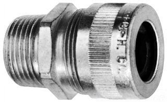 Crouse-Hinds CGB195 Cord & Cable Fitting w/Gland Nut & Tapered Neoprene ...