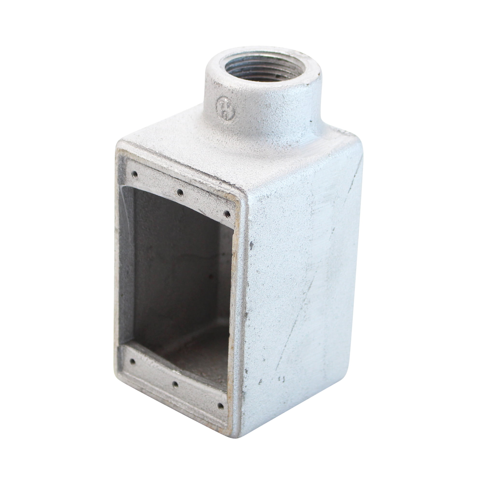 Crouse-Hinds FD3 Copper-Free Condulet Single Gang Cast Device Box, 1 ...