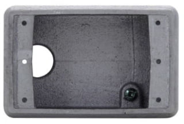 Crouse-Hinds FSA2, Cast Device Box, 3/4 Back Feed Cst Iron Fs Bx Sgl ...