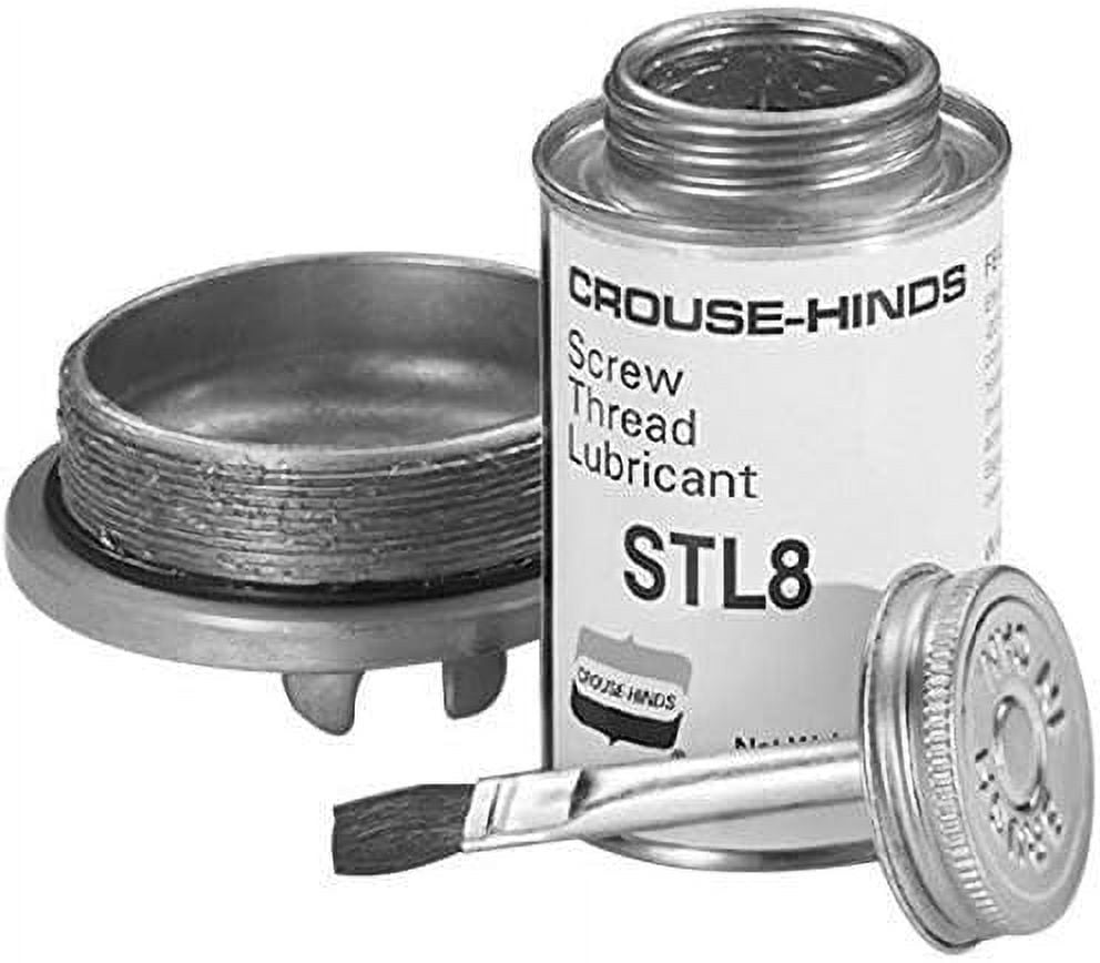 Crouse-Hinds STL8 Thread Lubricant 8 oz Can Amber - Walmart.com