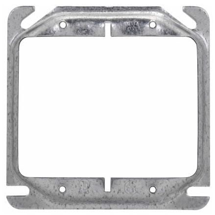 Crouse-Hinds TP499, 4"" Sq, 5/8"" Raised, (2) Device, Electrical Box ...