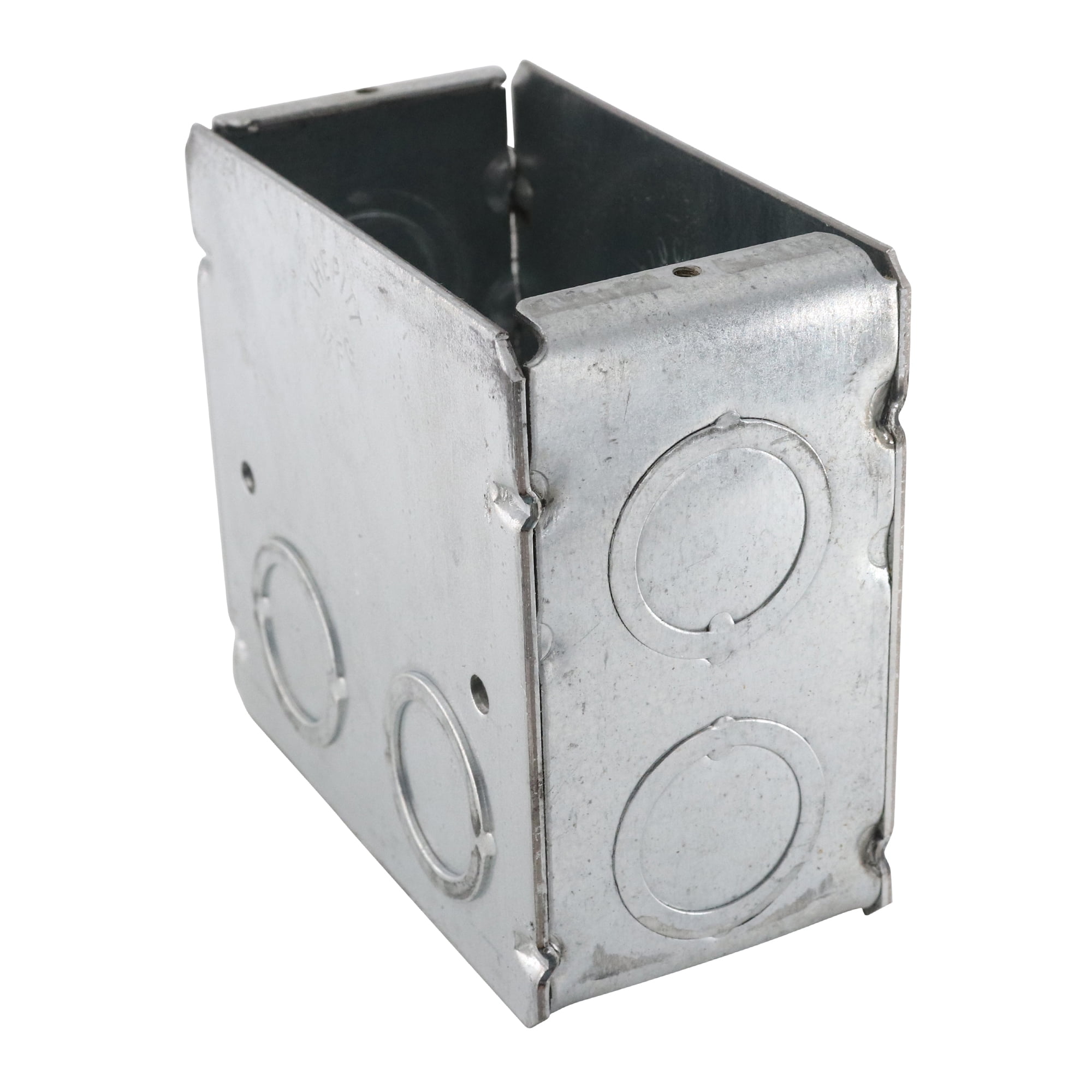 Crouse Hinds TP690 Masonry Box, 1-Gang, 3-1/2" Deep 3-3/4" High, 1/2 ...