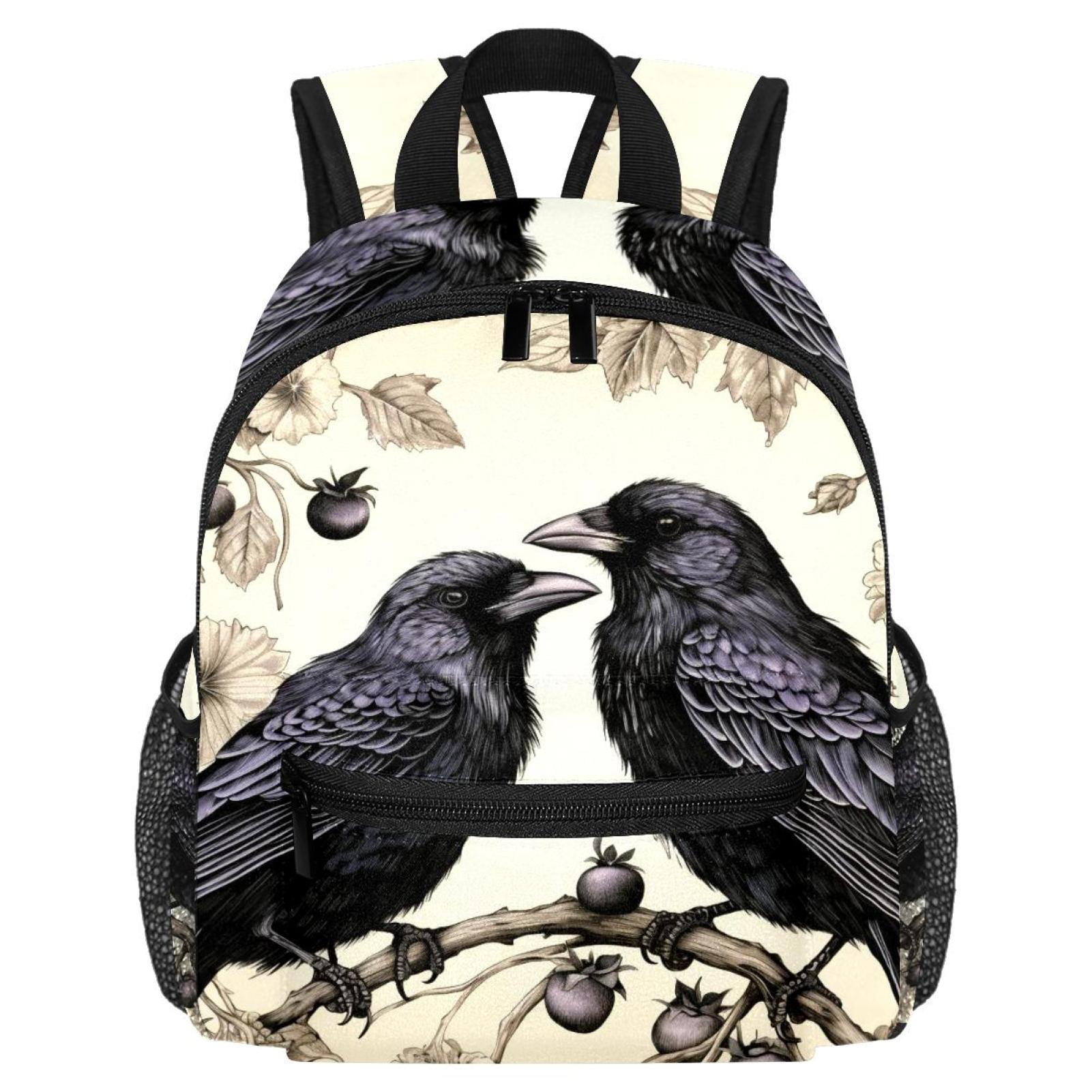 Crow Adjustable Shoulder Strap Beach Backpack with Large Capacity ...