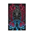 Crow And Flowers Raven Gothic No Device Blank Wall Plate 1 Gang ...