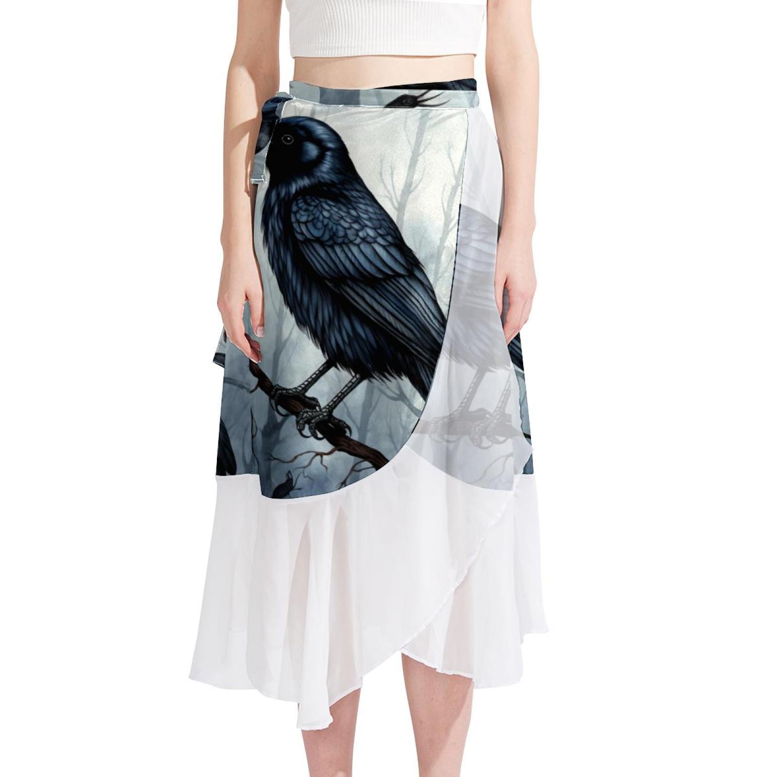 Crow Chic Chiffon Women's Beach Dresses and Skirts for Sunny Days by ...