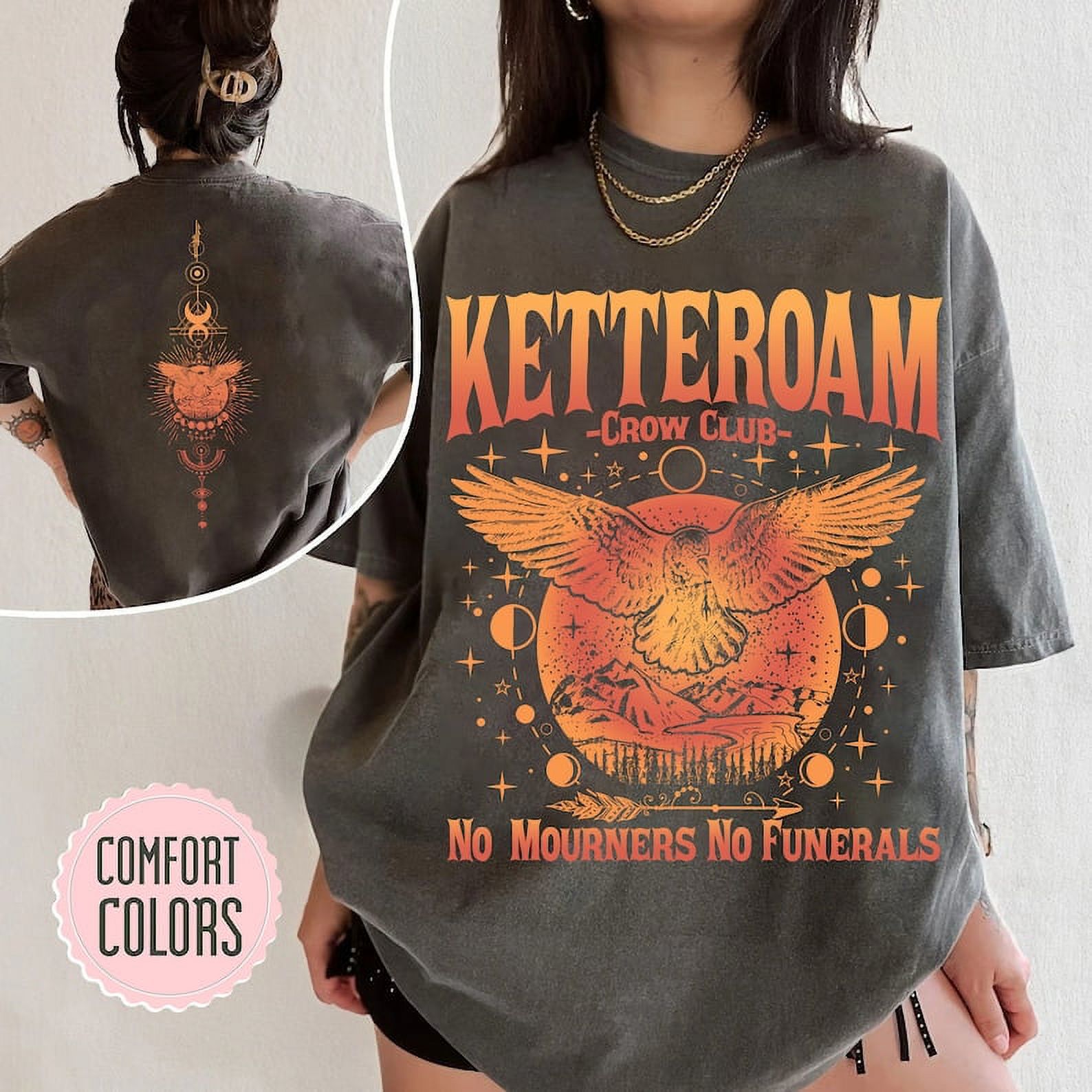 Crow Club Ketterdam Six Crows Comfort Colors Comfort Color Tee 2side ...