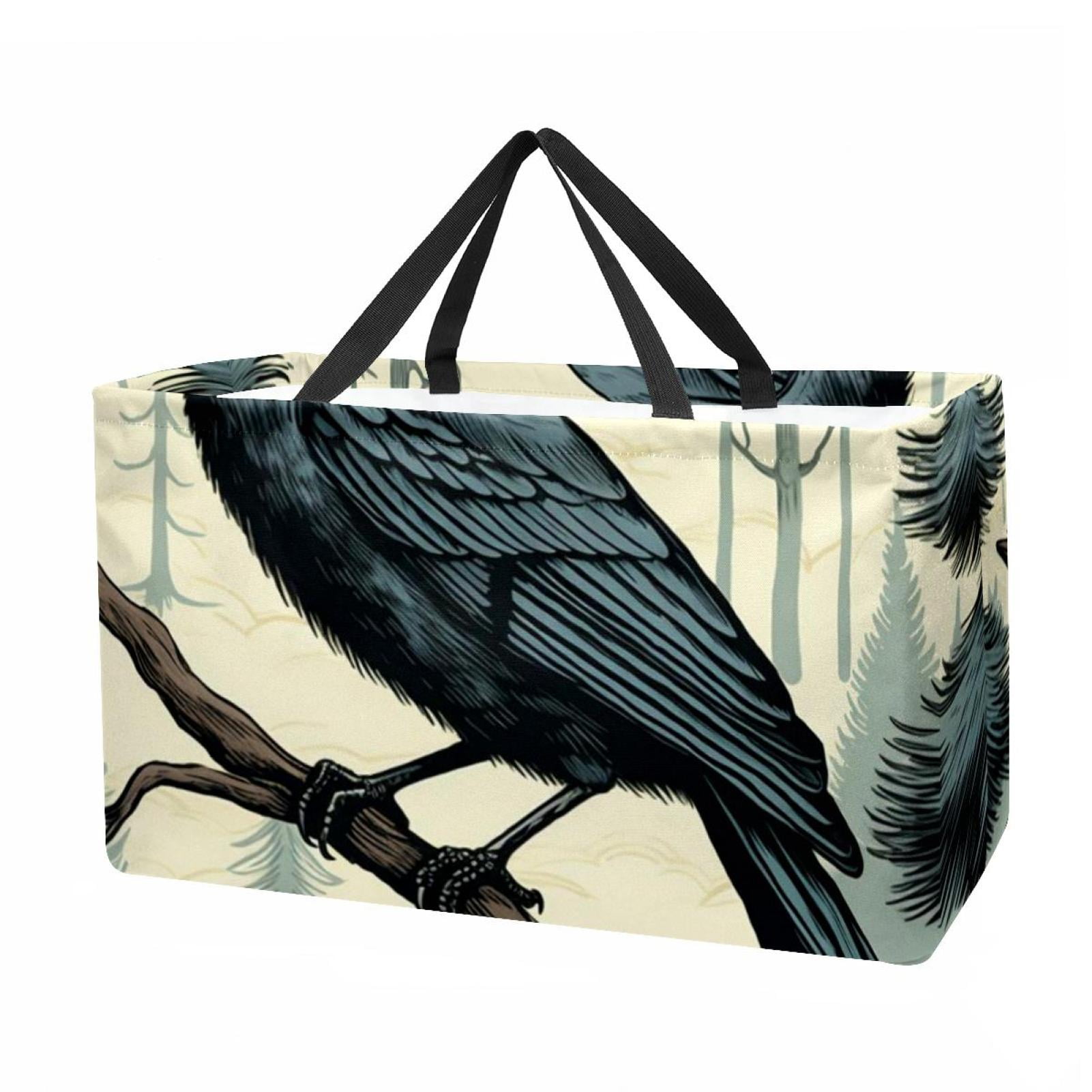 Crow Collapsible Oxford Cloth Storage Bin: Reusable, Foldable, and ...