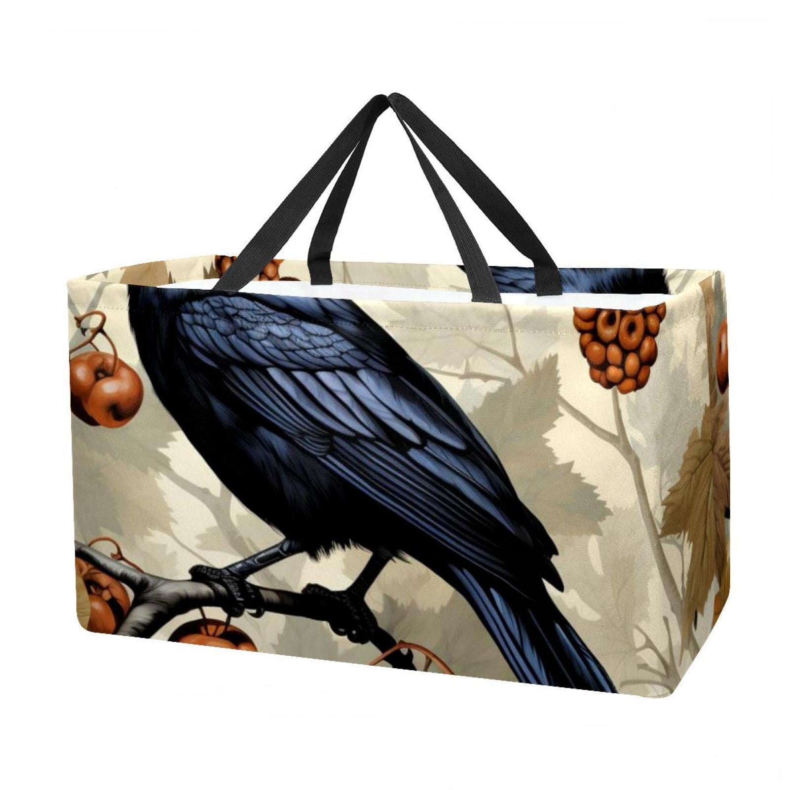 Crow Collapsible Oxford Cloth Storage Bin: Reusable, Foldable, and ...