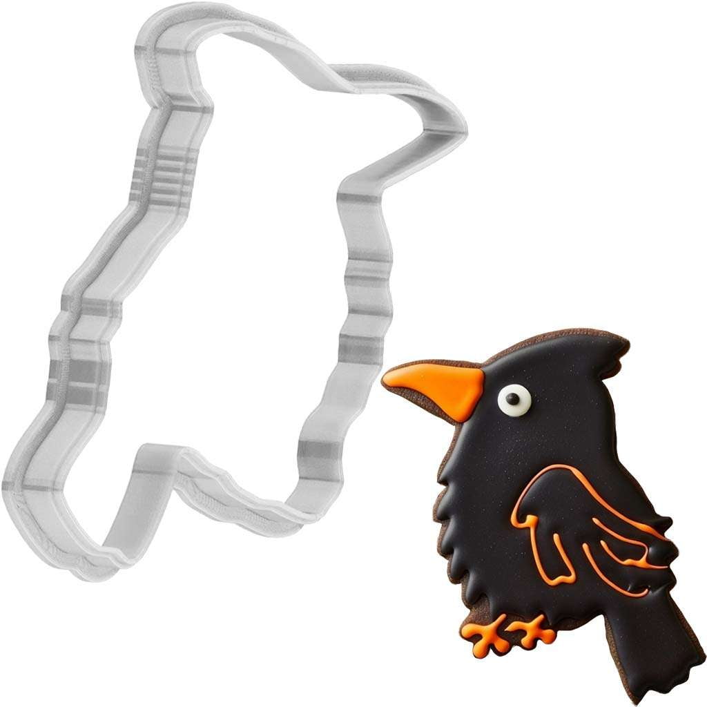 Crow Cookie Cutter 4 Inch Made in USA by WONDERTORY - Walmart.com