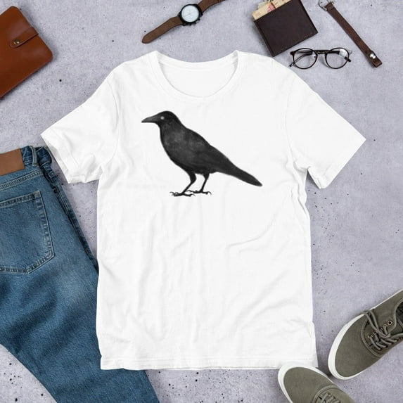 Crow Dark Academia Folk Art Gothic Birthday Gift Weird Gothic Creepy ...