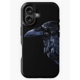 Crow Design Phone Case, Slim Protective Cover for iPhone 11 to 16 Pro ...