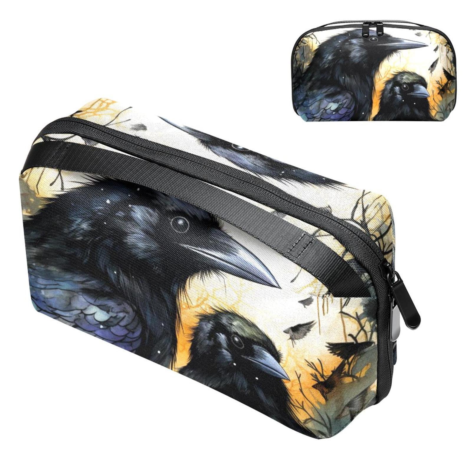 Crow Electronic Travel Case Organizer USB Case Charger Phone Case Cable ...