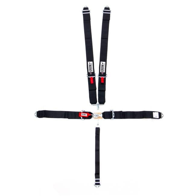 Crow Enterprises 11004 5-Point Harness Small Latch Black Bolt In Pull ...