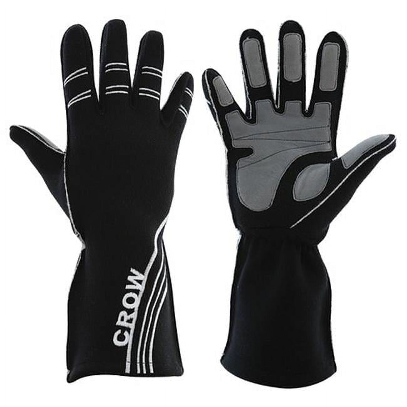 Crow Enterprizes 11824 All Star Racing Glove - Black, Large - Walmart.com