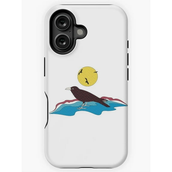 Crow Inspired Design Phone Case, Slim Protective Cover for iPhone 16 15 ...