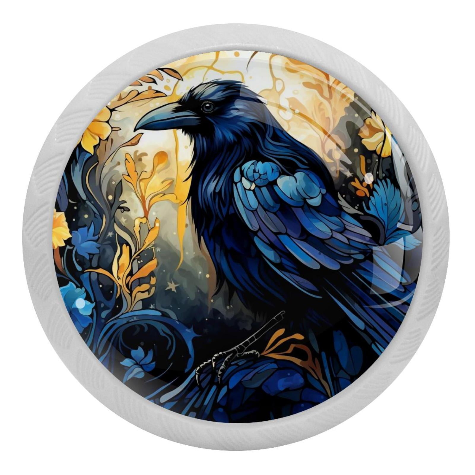 Crow Kitchen Hardware: Fluorescent Drawer Pulls - Round 4-Pack, Glow-in ...