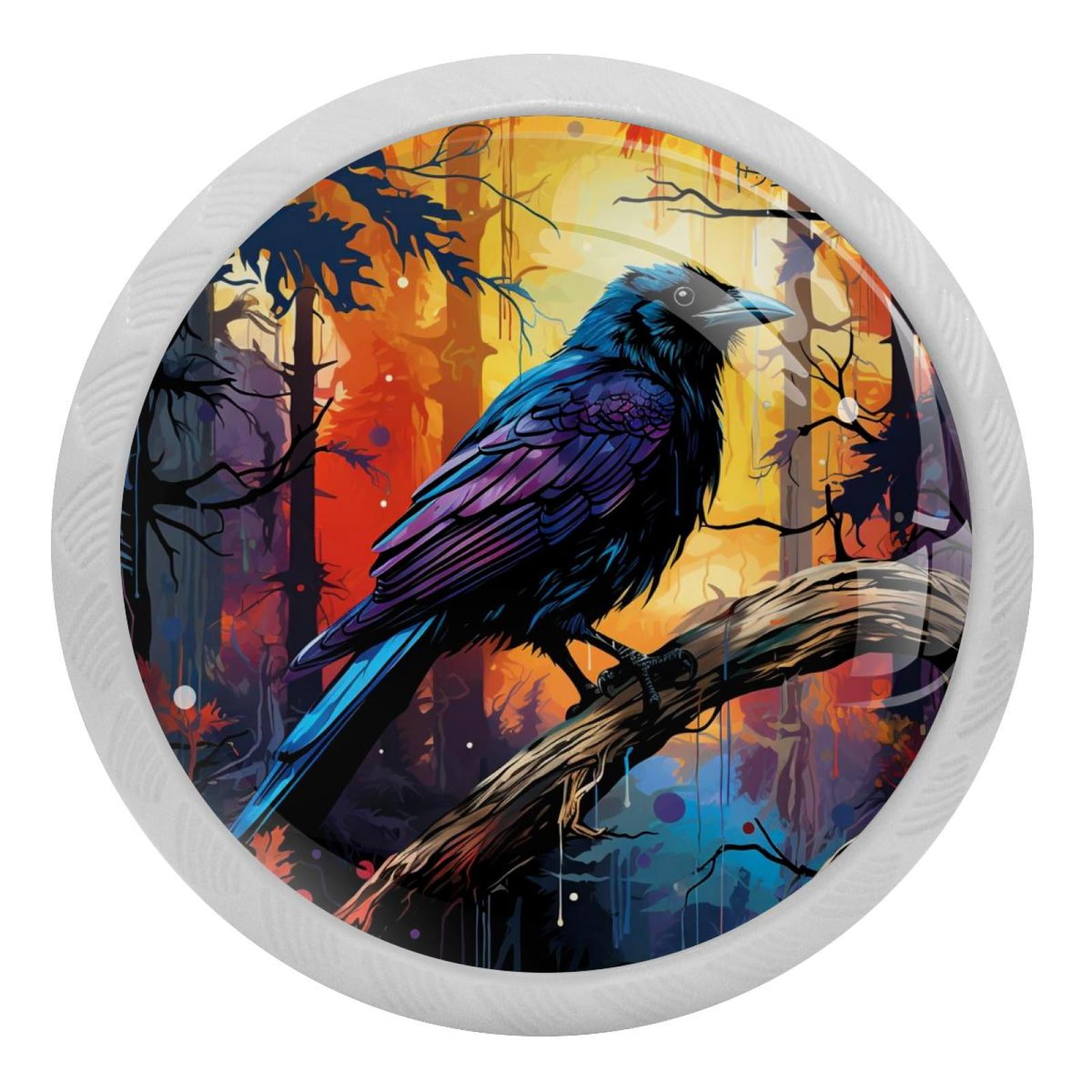 Crow Kitchen Hardware: Fluorescent Drawer Pulls - Round 4-Pack, Glow-in ...