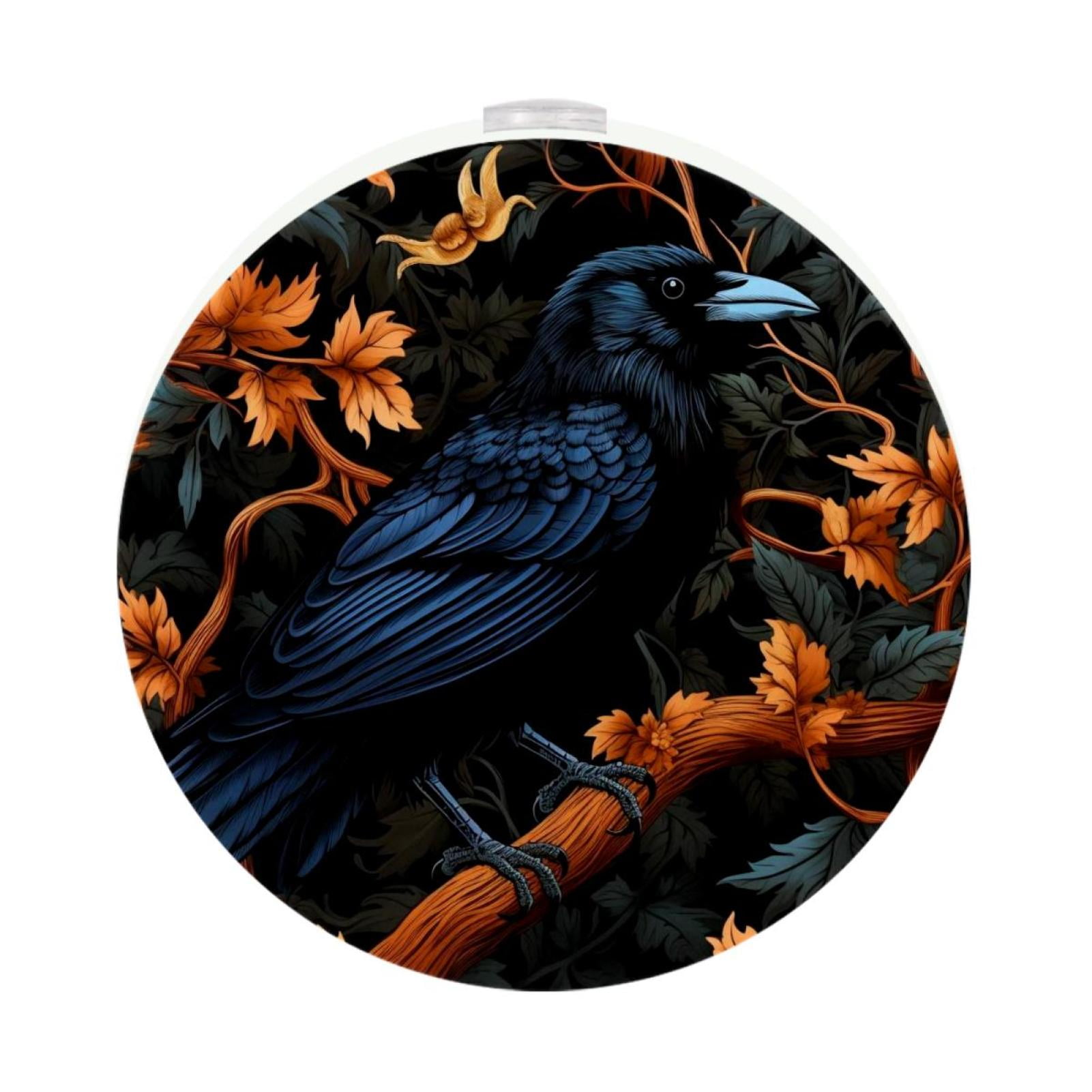 Crow LED Round Night Light-2PCS: Bright and Energy Efficient ...