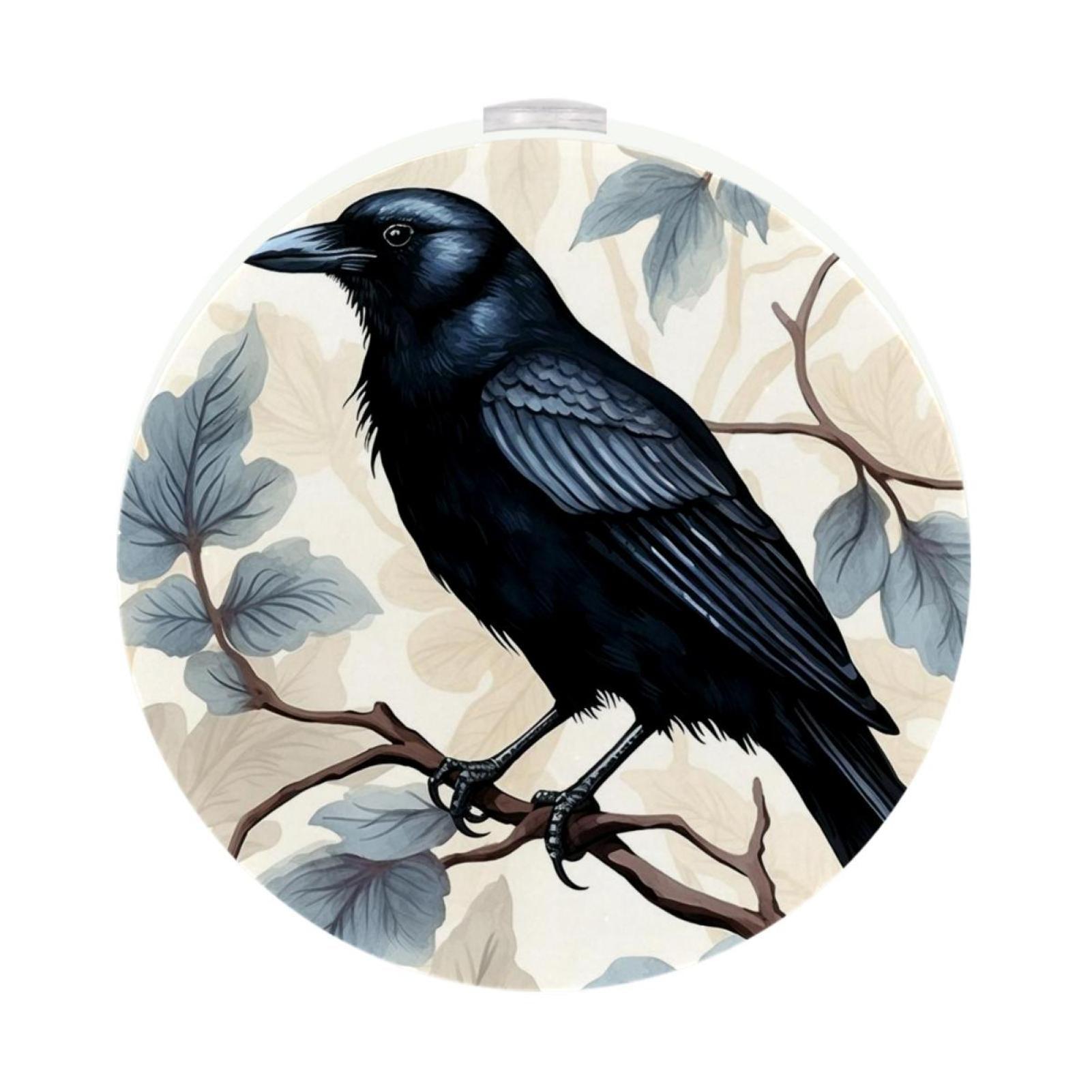 Crow LED Round Night Light-2PCS: Bright and Energy Efficient ...