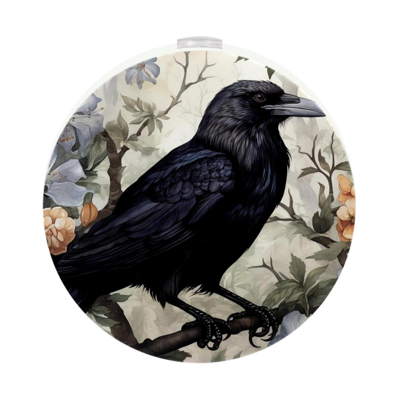 Crow LED Round Night Light-2PCS: Bright and Energy Efficient ...