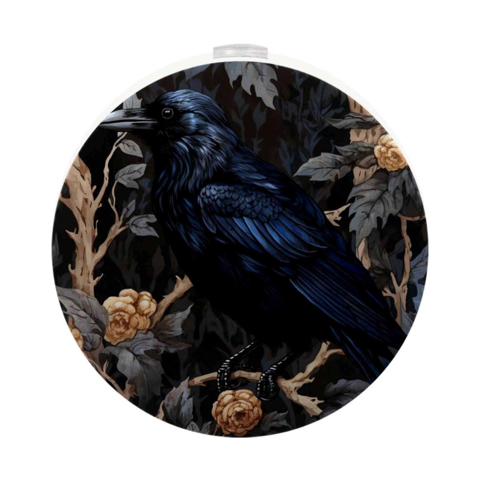 Crow LED Round Night Light-2PCS Ultra Bright Candle Battery Powered for ...