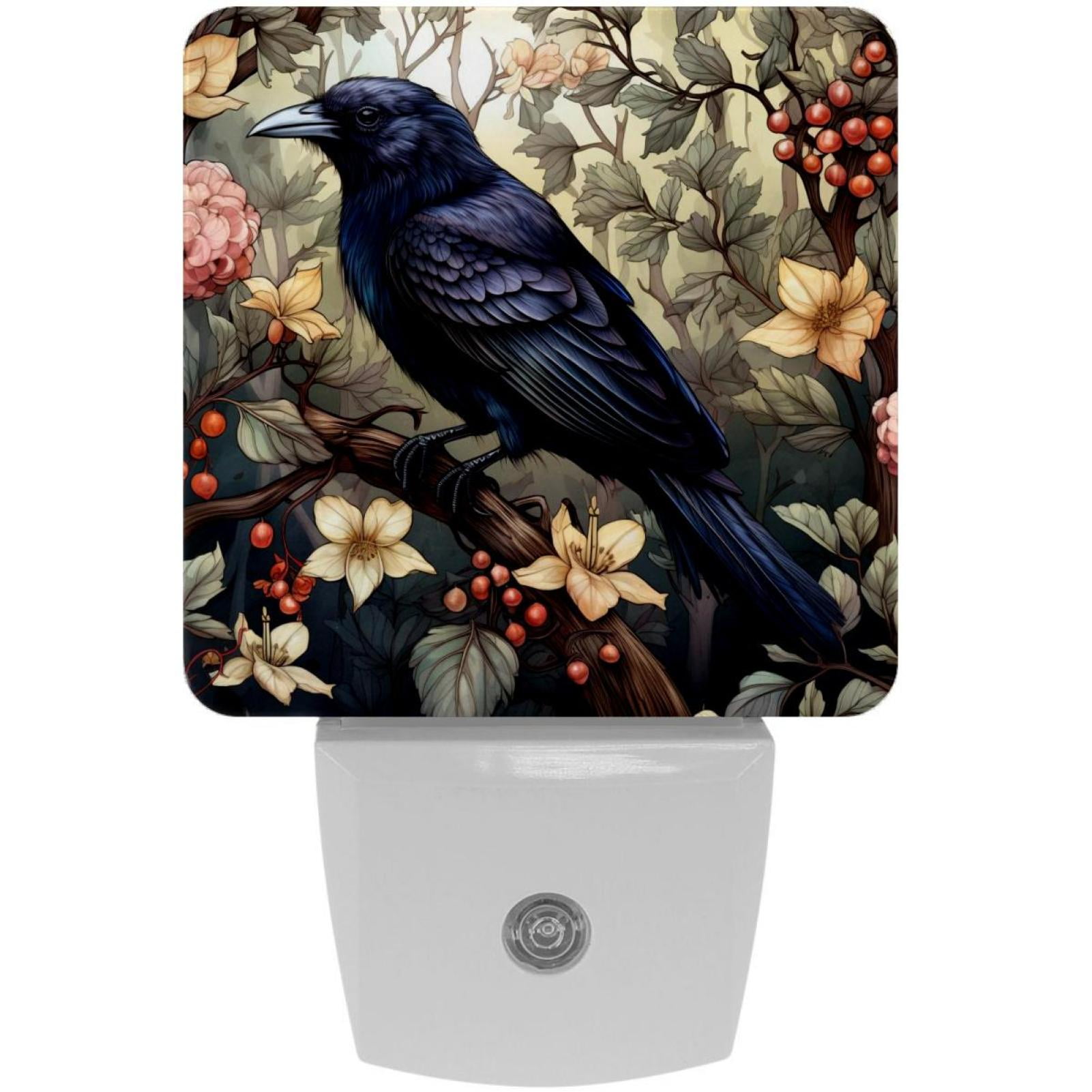 Crow LED Square Night Light - Energy Efficient and Stylish Illumination ...
