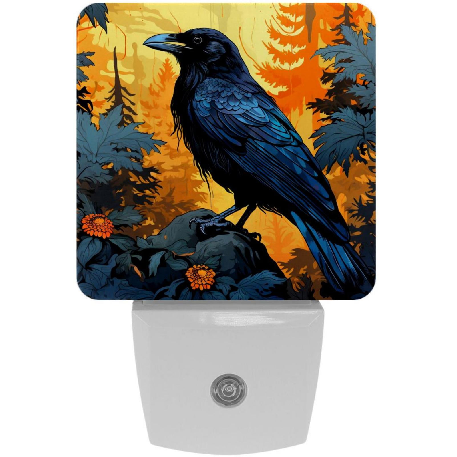 Crow LED Square Night Light - Energy Efficient and Stylish Illumination ...