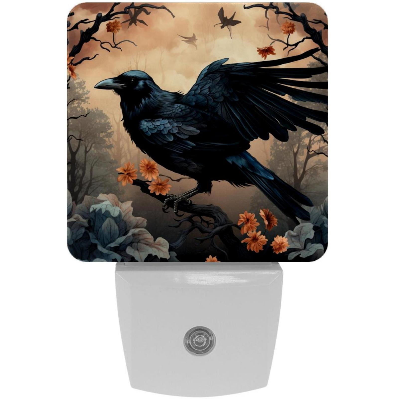 Crow LED Square Night Light - Energy Efficient and Stylish Illumination ...