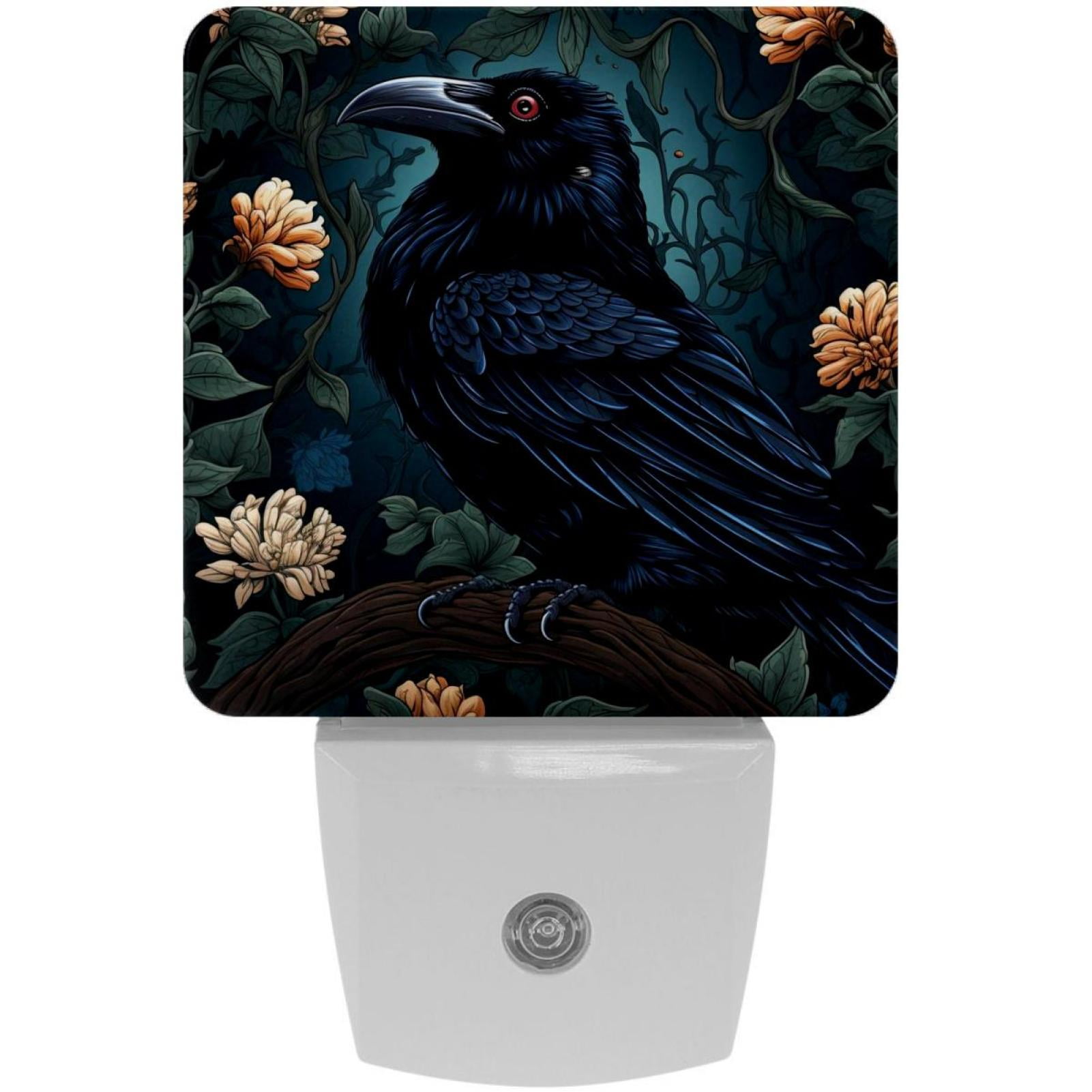 Crow LED Square Night Light for Bedroom and Bathroom - Energy Efficient ...