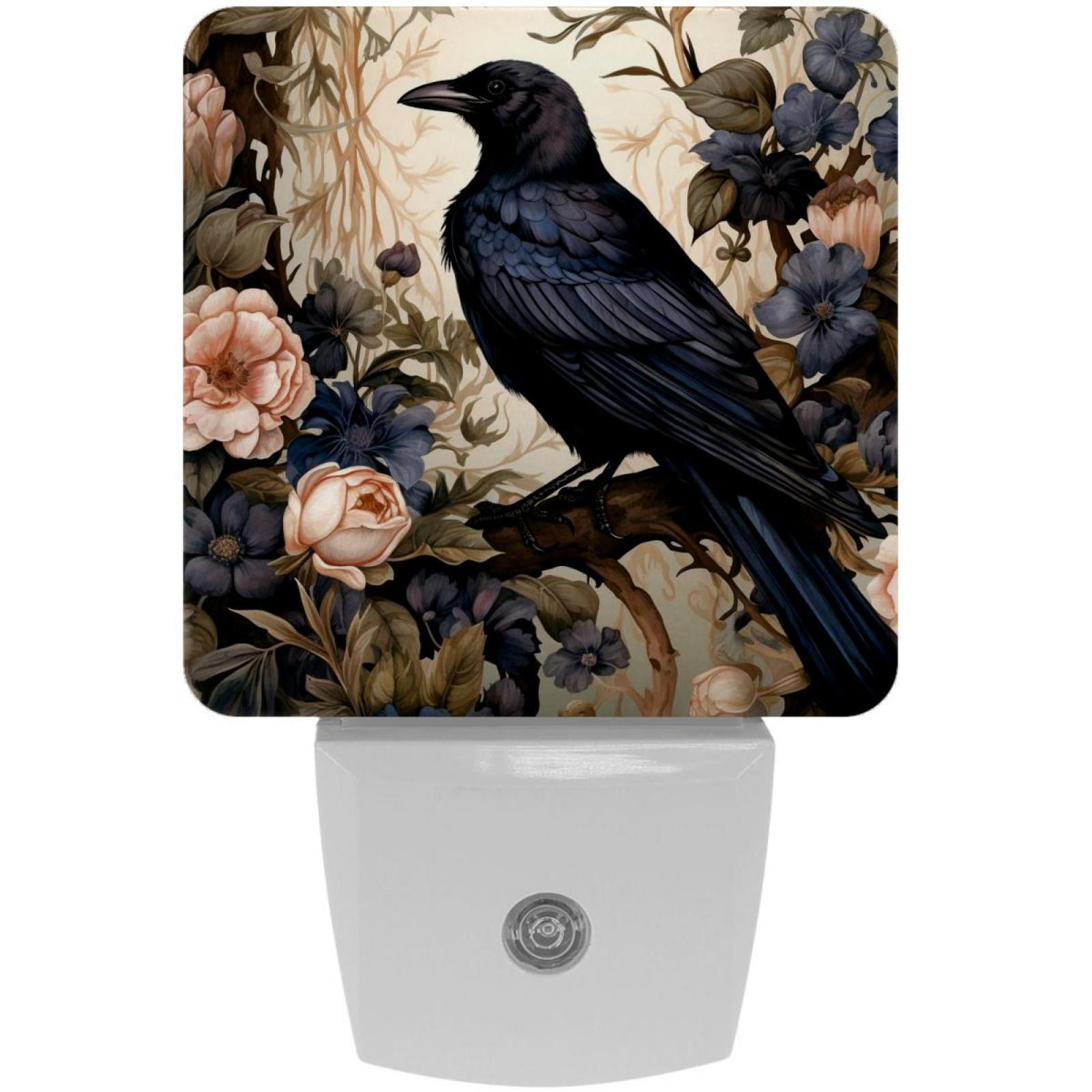 Crow LED Square Night Lights - Bedside Lighting Solution for a Soothing ...