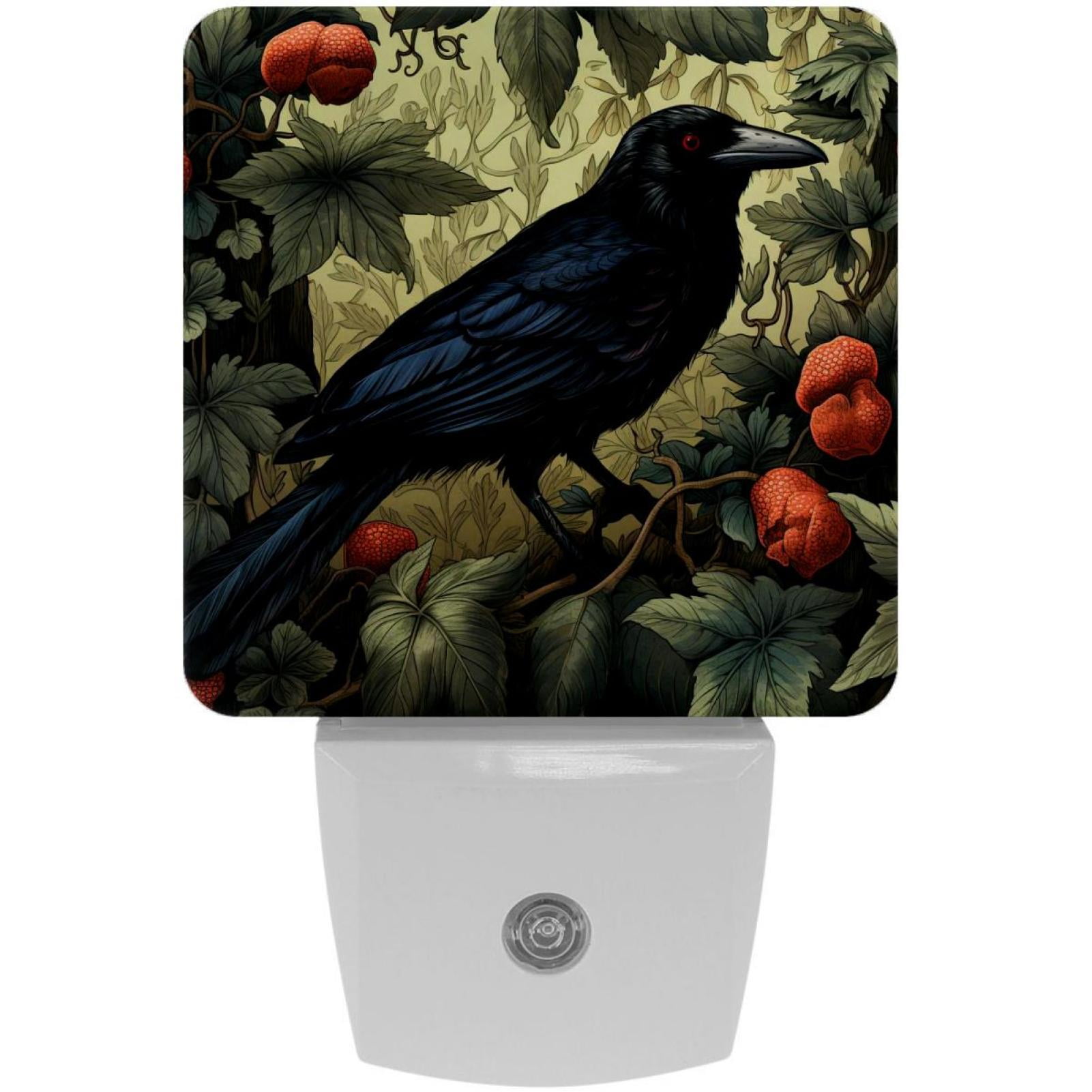 Crow LED Square Night Lights - Bedside Lighting Solution for a Soothing ...