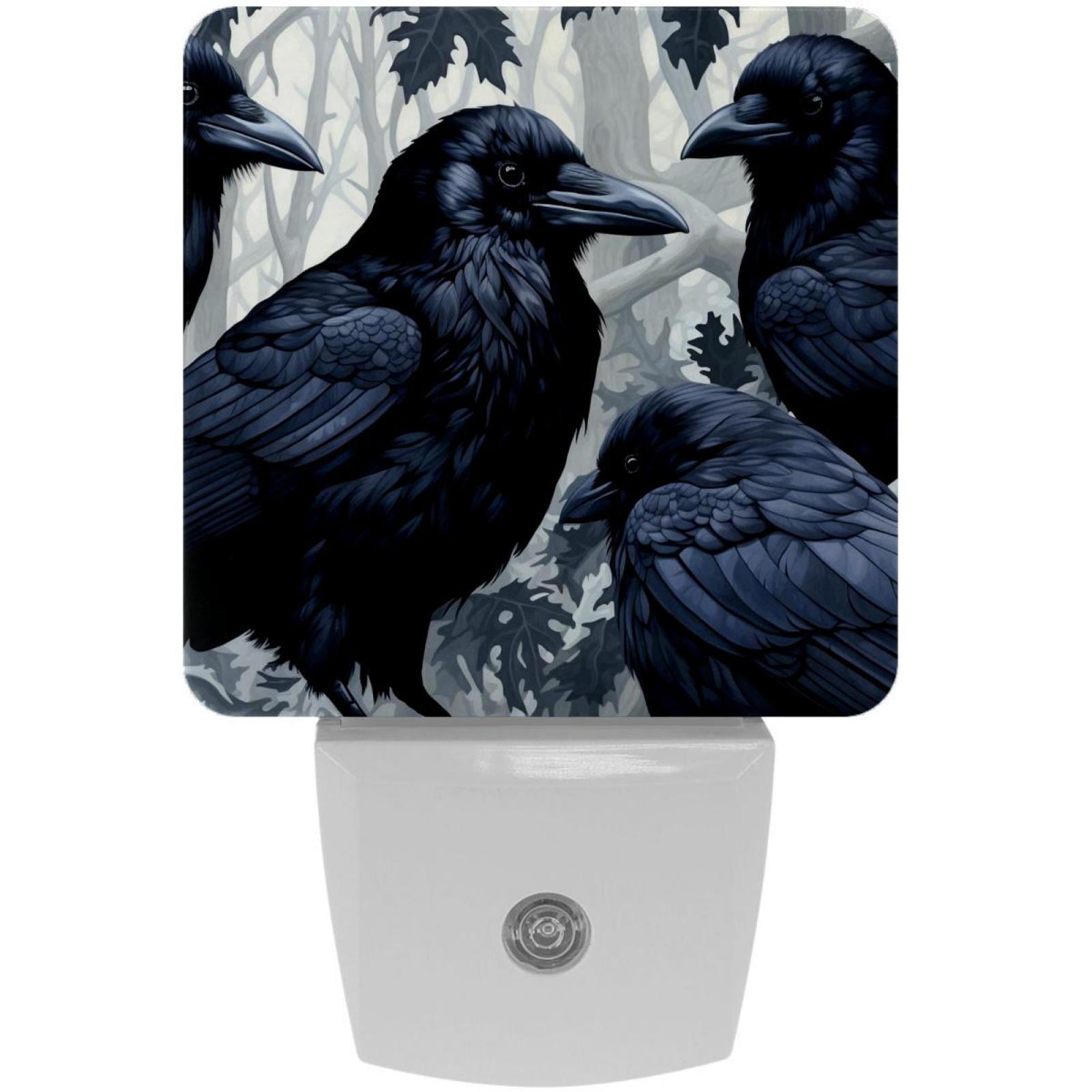 Crow LED Square Night Lights - Bedside Lighting Solution for a Soothing ...