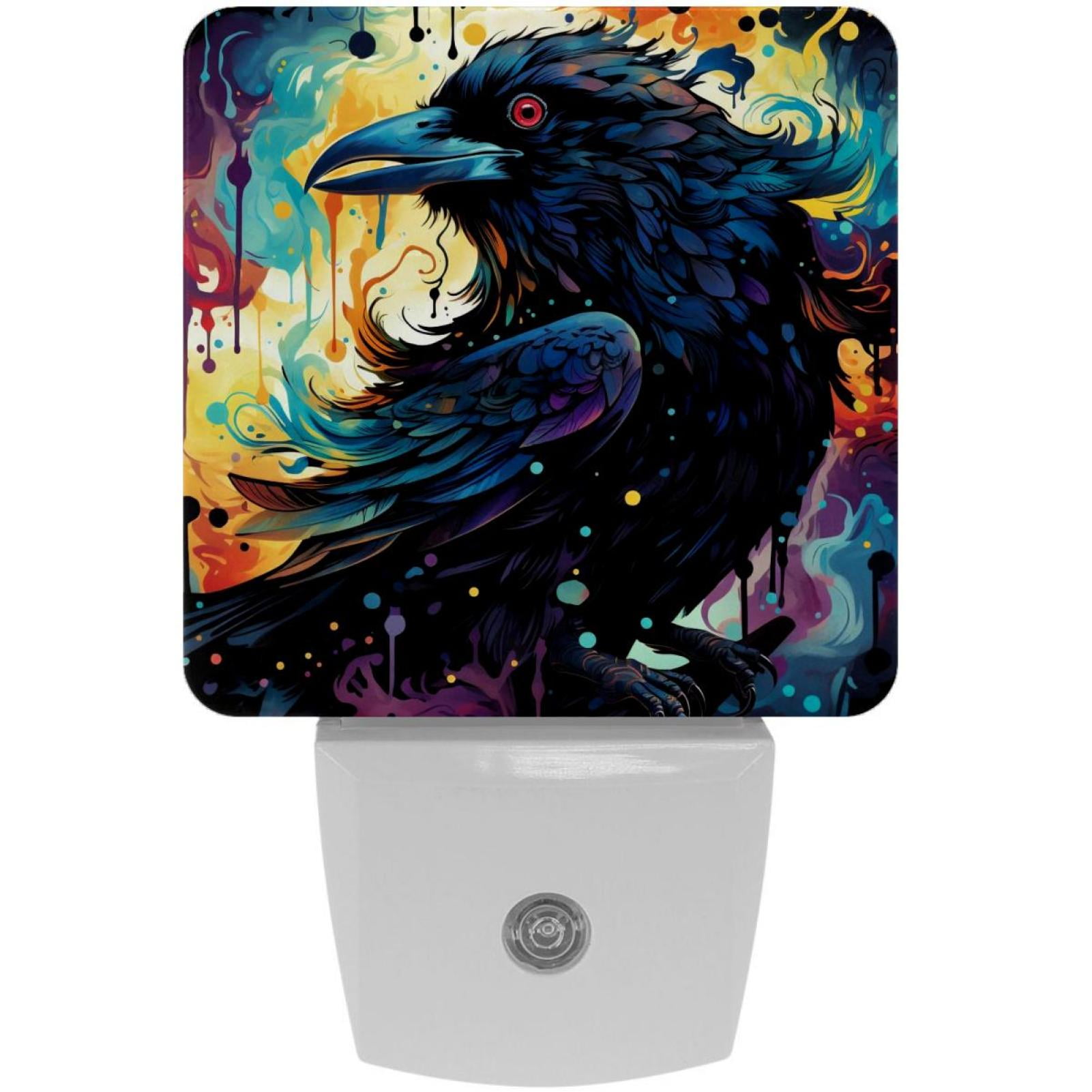 Crow LED Square Night Lights - Energy Efficient & Elegant Decorative ...