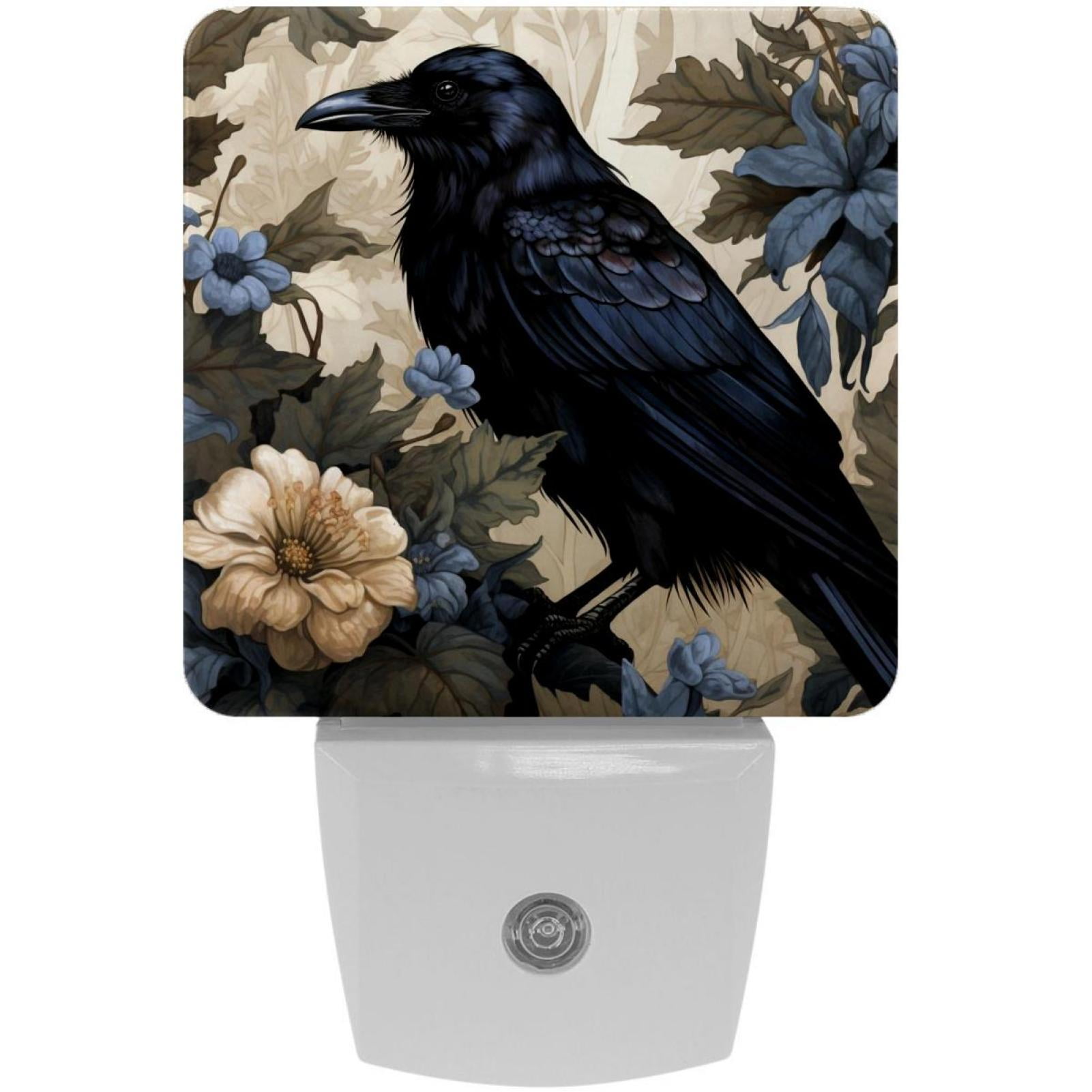 Crow LED Square Night Lights - Energy Efficient and Stylish Bedroom ...