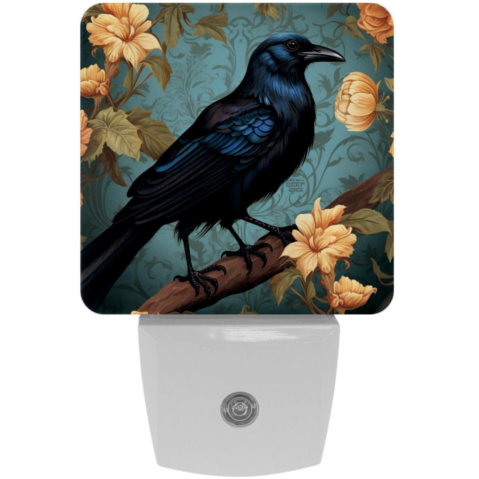 Crow LED Square Night Lights - Energy Efficient and Stylish Bedroom ...