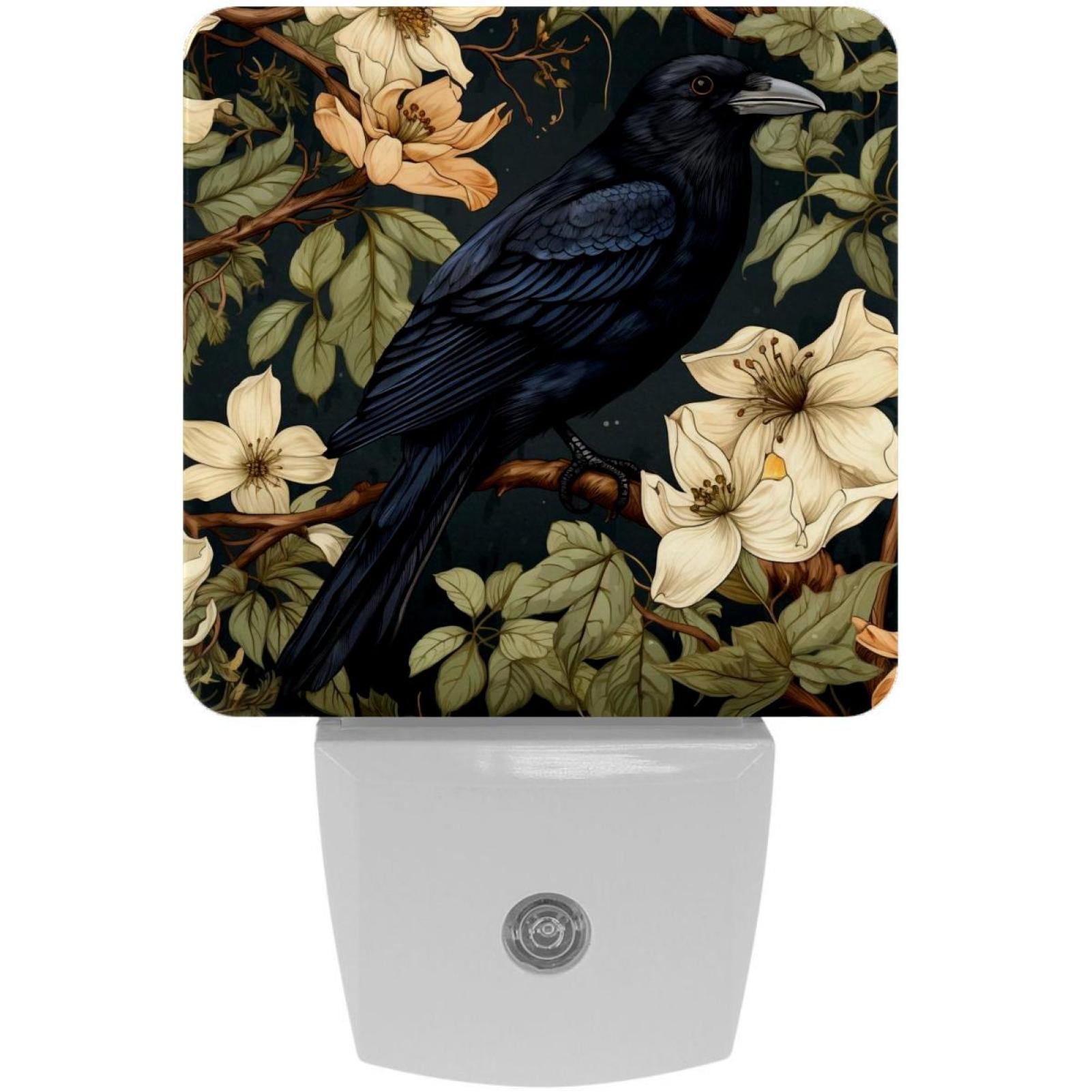 Crow LED Square Night Lights - Energy Efficient and Stylish Bedroom ...